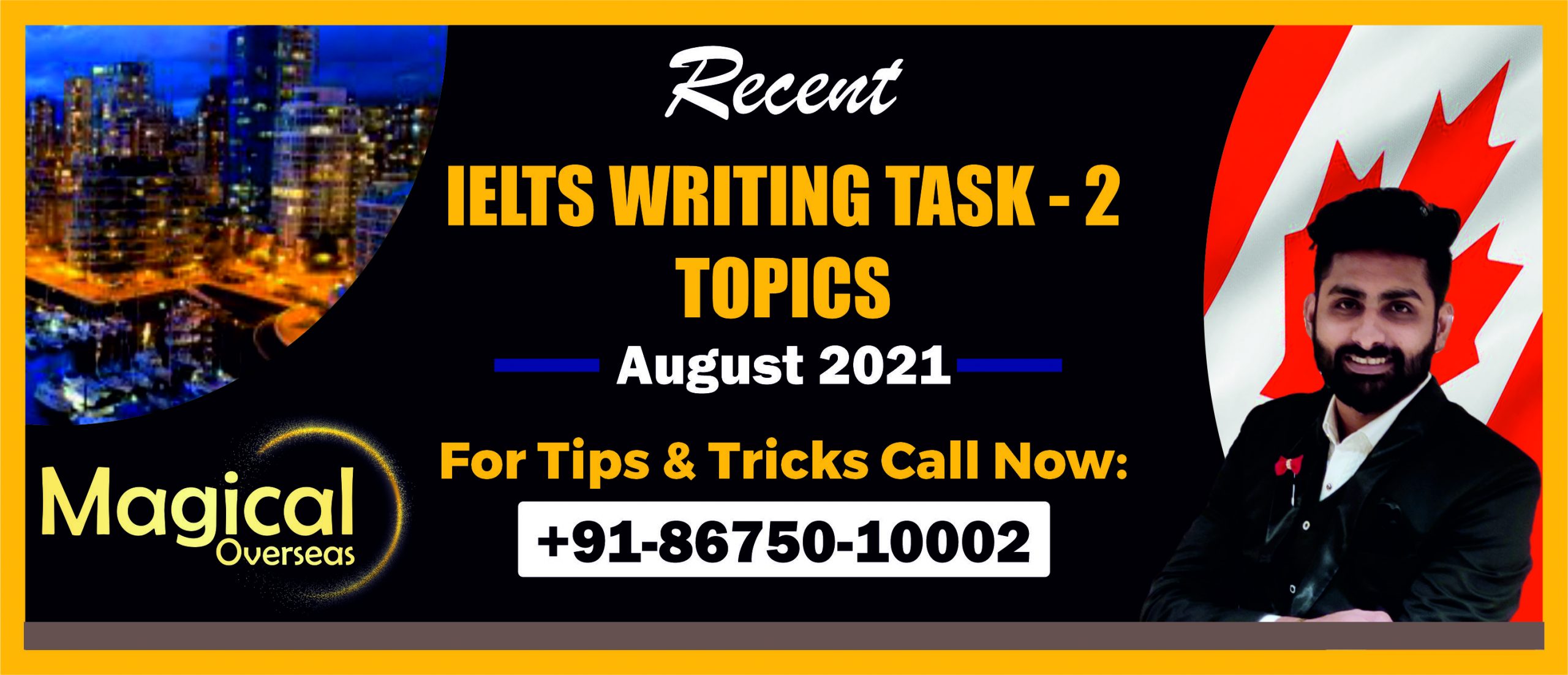 Recent IELTS Writing Task 2 Topics August 2021 Magical Overseas